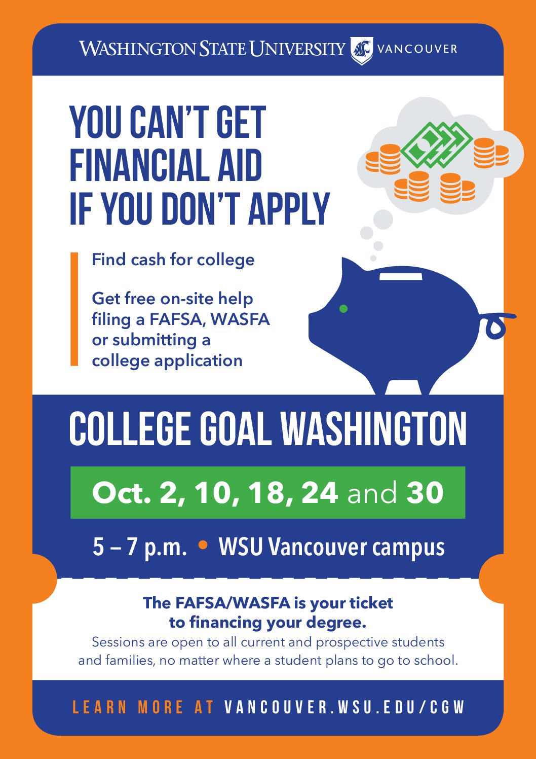 College Goal WA: Financial Aid Assistance – Vancouver iTech Preparatory