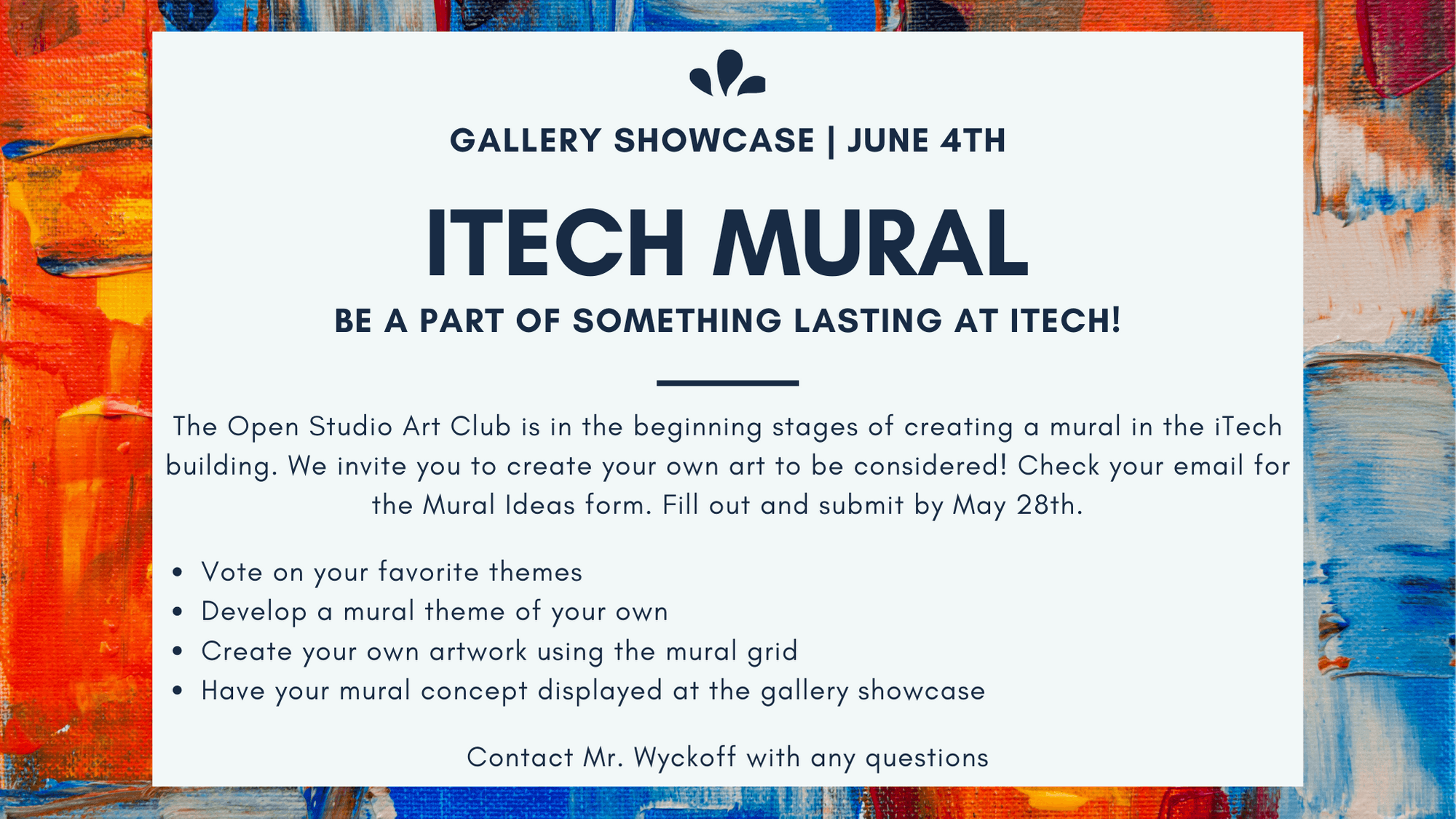 Mural Planning May 2021 – Vancouver iTech Preparatory